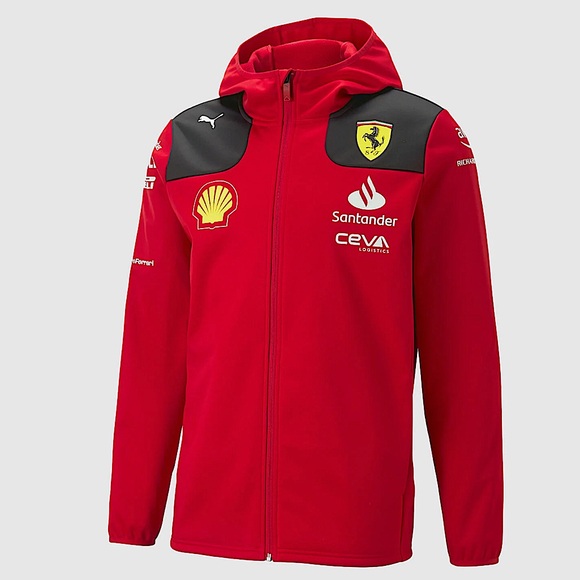 Ferrari | Jackets & Coats | New Scuderia Ferrari F Team Hooded ...